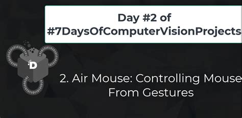 Air Mouse Controlling Mouse With Gestures In Air DataQoil