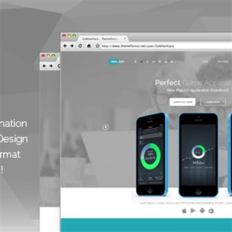 Ping App One Page App Landing Page