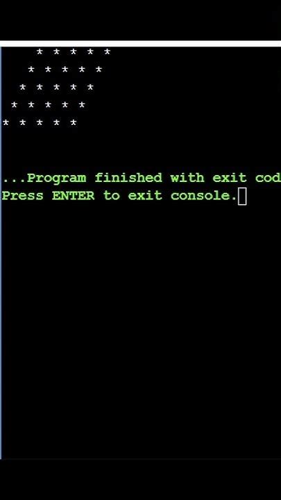 C Program To Print Star Pattern Part 7 Coding Shorts Programming Cprogramming Youtube