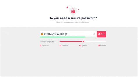 GitHub Ajsevillano Password Generator Custom Password Generator Is A React Js App For