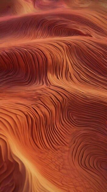Premium Ai Image Abstract Gradient Topographic Contour Lines 3d Illustration
