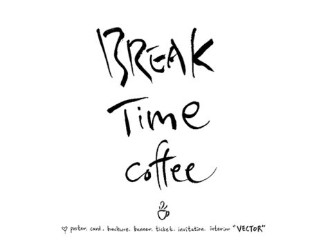 유토이미지 카페 캘리그라피