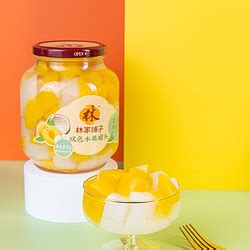 林家铺子方便食品林家铺子 黄桃椰果双色水果罐头1000g玻璃瓶装新鲜水果捞休闲零食多少钱 什么值得买