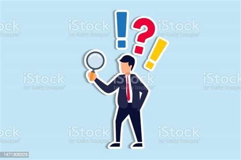 관찰 또는 검사 비밀을 발견하려는 호기심 정보 검색 또는 분석 개념 조사 또는 연구 돋보기를 들고 물음표로 데이터를 관찰하는 호기심 많은 사업가 용지 절단 스타일 감시에