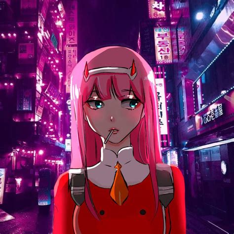 Zero Two Fanart By Adraeart On Deviantart