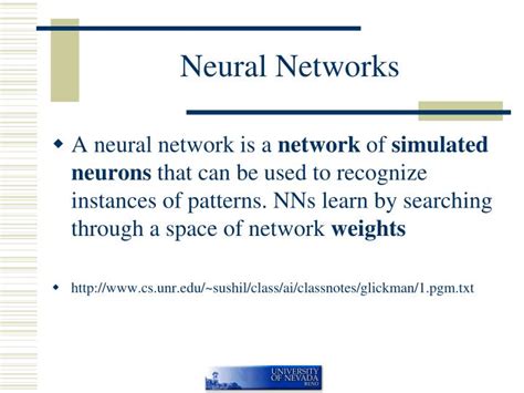 Ppt Neural Networks Powerpoint Presentation Free Download Id 1953651