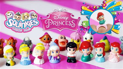 Squinkies Disney Princess Themed Ring Collector Unboxing Youtube