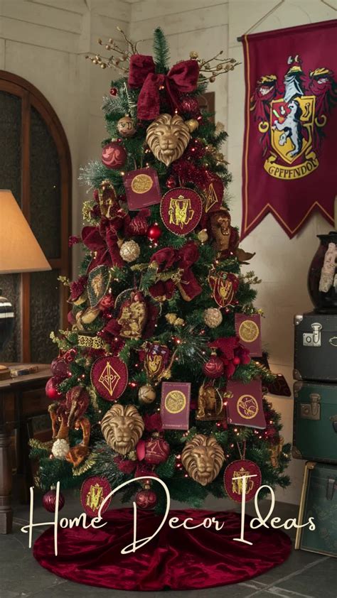 Pin By Tanya 📌 On Navidad Harry Potter Christmas Tree Harry Potter