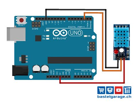 Dht11 Dht22 Mit Dem Arduino Uno Auslesen Anleitung Arduino Arduino