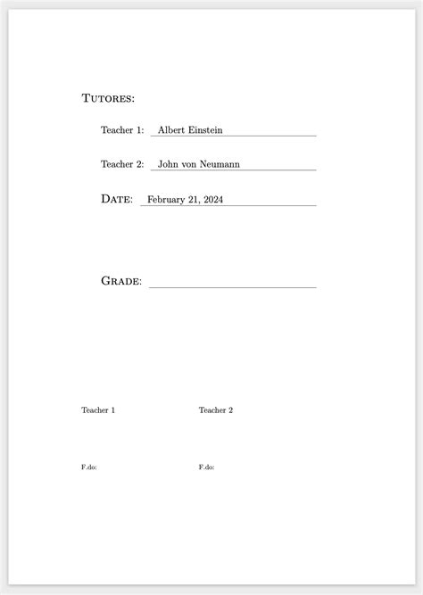 Text On Top Of A Formatting Line TeX LaTeX Stack Exchange