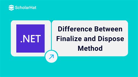 Difference Between Finalize And Dispose Method