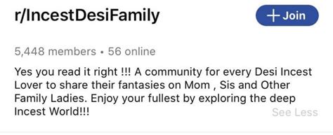 Several Incest Desi Subreddits Info In Comments R Banfemalehatesubs
