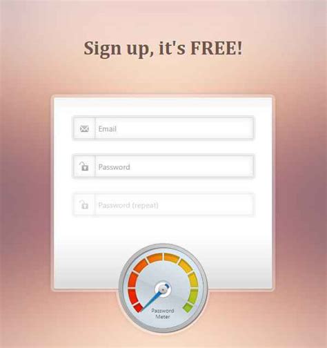 Free 22 Html5 Signup And Registration Forms Html Css