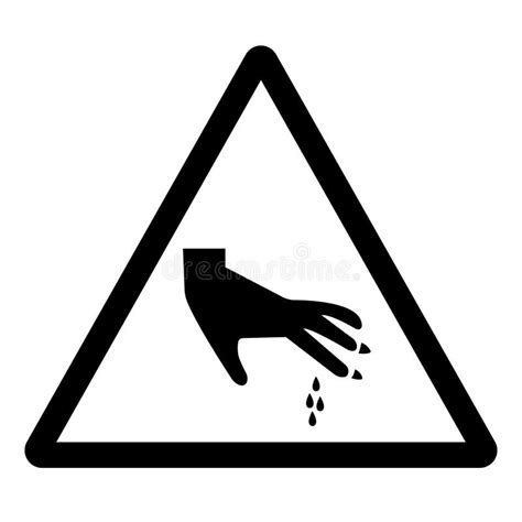 Warning Sharp Part Symbol Sign Vector Illustration Isolate On White Background Label EPS