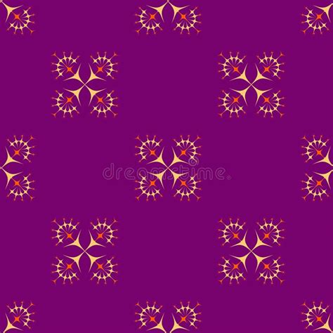 Abstract Vector Pattern Illustration Seamless Ornament Textile Background Stock Vector