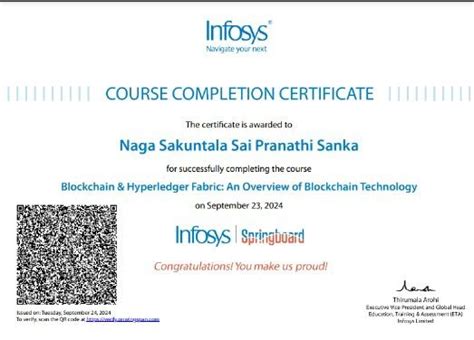 Sanka Pranathi On Linkedin 🎉 Excited To Share That Ive Successfully Completed The Course Of