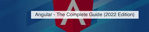 Reddit Comments On Angular The Complete Guide 2022 Edition Udemy