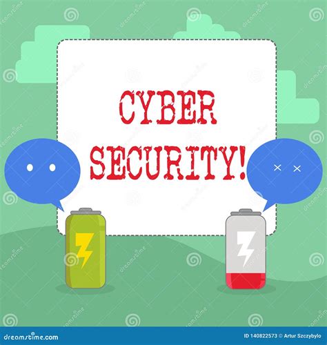 Handwriting Text Writing Cyber Security Concept Meaning Online Prevention Of Attacks Viruses