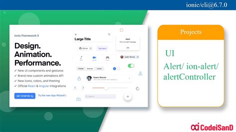 Alert Ionic 5 UI Tutorial YouTube