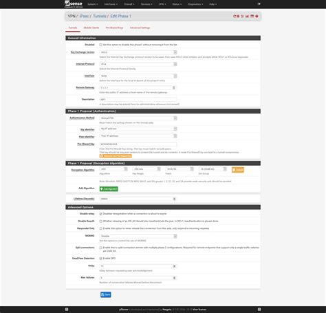 Ospf Over Gre Tunnel With Ipsec Mikrotik And Pfsense And Two Isp