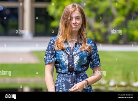 Princess Alexia During The Annual Summer Photo Session Of A T Huis Ten Bosch Palace In The