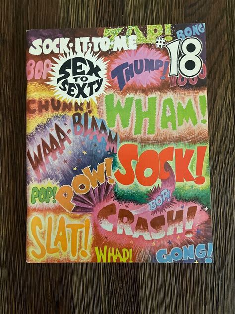 Original Vintage Sex To Sexty Cover Art 18 Sock It To Me With Book Denis Jones 4722287160 Original Vintage Sex To Sexty Cover Art 18 Sock It To Me With Book Denis Jones 4722287160
