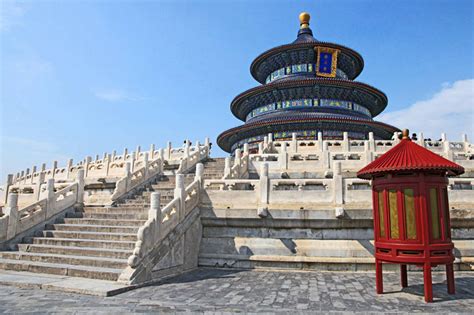 天坛栏杆横图室外白天楼梯建筑北京云首都天空摄影佛教中国文化彩图