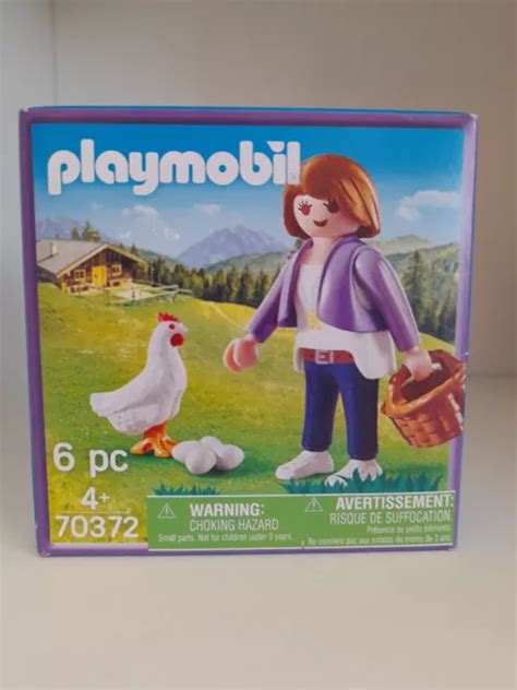 PLAYMOBIL BOITE SÉRIE spéciale milka 70372 femme avec poule EUR 9 90 PicClick FR