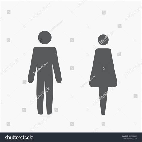 People Iconvector Flat Design Wc Icon เวกเตอร์สต็อก ปลอดค่าลิขสิทธิ์ 1209044527 Shutterstock