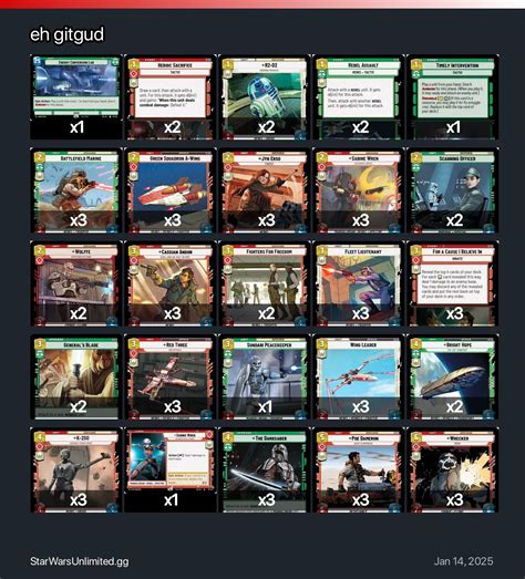 Eh Gitgud Star Wars Unlimited Tcg