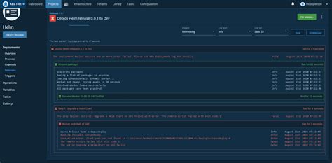 Helm Upgrade Step Fails If Package Id And The Archive Subdirectory Dont Match · Issue 6527