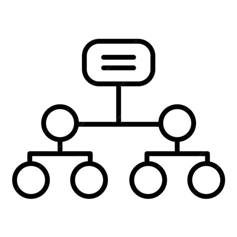 Premium Vector Flow Chart Line Illustration