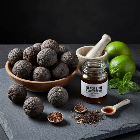 Understanding And Using Black Lime A Guide To Intensive Flavor