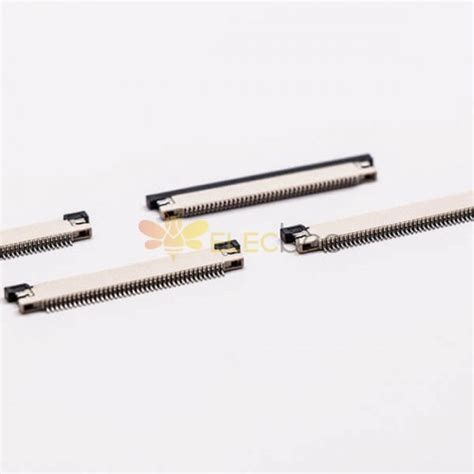 Elecbee Top Connector Fpc 0 5ph Bottom Contact Style Back Flip H1 2 40 Pin