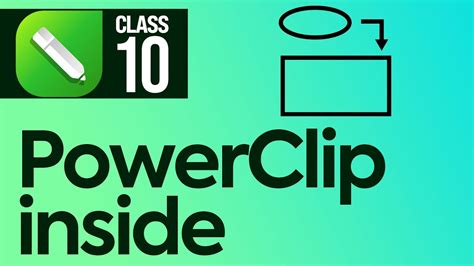 Powerclip Inside In Coreldraw 2021 Class 10 Urdu Hindi Youtube