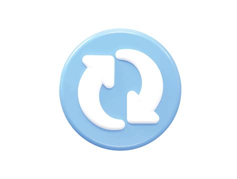 Refresh Icon 3d Rendering Vector Element 26967069 Vector Art At Vecteezy