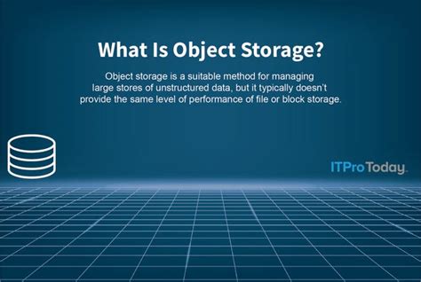 What Is Object Storage