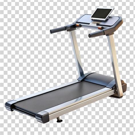 Premium PSD Treadmill Isolated On Transparent Background