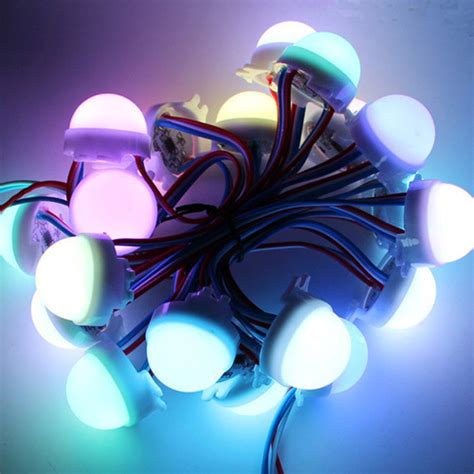 WS2811 Diffused LED Pixel Module 20pcs 3cm Matrix Grid Lamp 3CM WS2811 Diffused Thin Digital