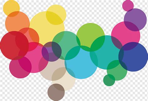 모듬 컬러 일러스트 레인보우 컬러 레인보우 버블 소재 유행 풍선 컴퓨터 벽지 Png Pngwing