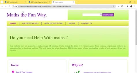 How I Built My Web Site From Scratch Pratham Aggarwal Posted On The