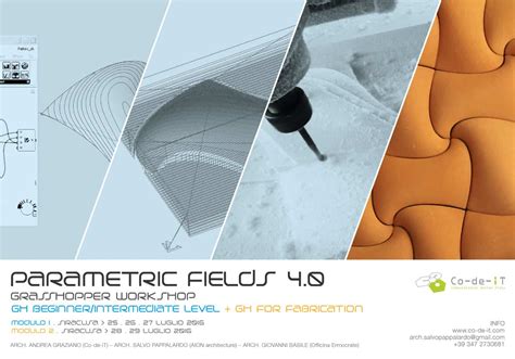 Parametric Fields 40 Grasshopper Gh For Fabrication Studio Aion