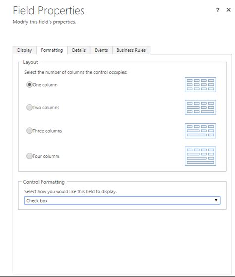 Quick Tip Use The Checkbox Look And Feel That Two Option Fields Provide MSDYNAMICSBLOG BY