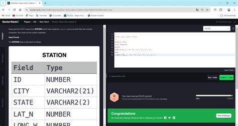 Mathan K On Linkedin Dailysql Hackerrank Problemsolving