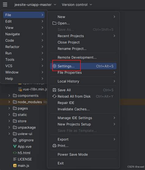 webstorm开发uniapp（从安装到项目运行） webstorm运行uniapp csdn博客