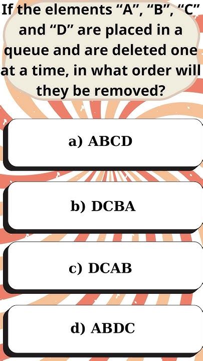 1000 Data Structure Multiple Choice Questions Question 71 Youtube