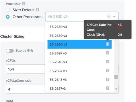 CPU Sizing Applied Weight Nutanix Community