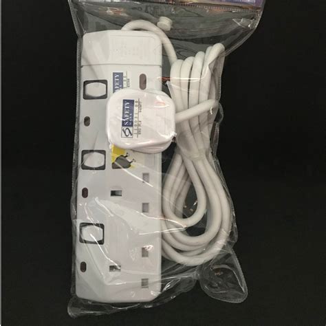 Pse Extension Socket 3way 6m Cable Length