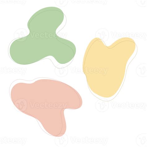 Shape Of Colorful Abstract Liquid Blob Background In Simple Trendy Style 27254014 Png