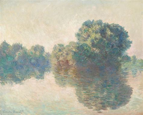 The Seine At Giverny 1897 By Claude Monet Mapworld